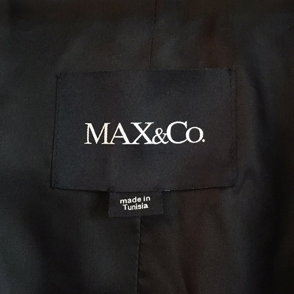 Max & Co. | Jackets & Coats | Maxco Black Coat | Poshmark